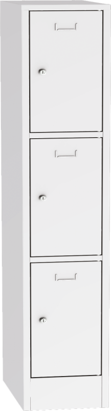 Steel Locker with Lockable Compartments SBS_41_3 | Kovos.cz